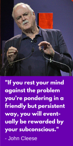 10 extraordinary insights about creativity from John Cleese
